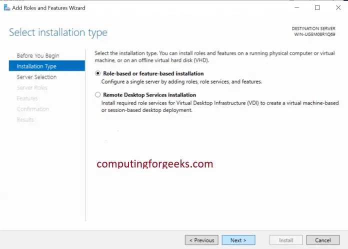 Configure Iis Web Server On Windows Server 2019 Computingforgeeks