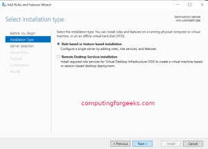 How to Install Active Directory Domain Services in Windows Server 2019 ...