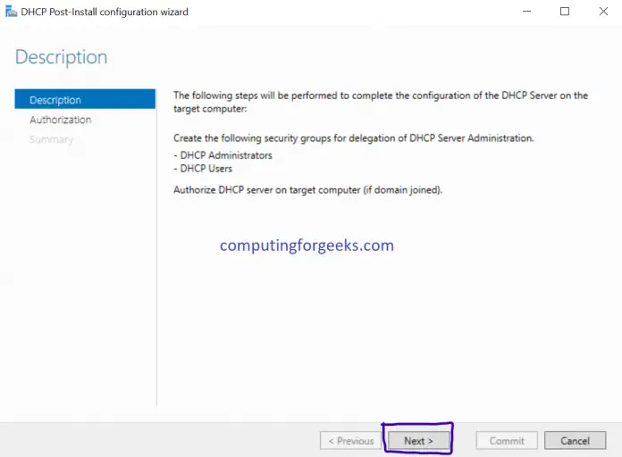 Install and Configure DHCP Server on Windows Server 2019 ...