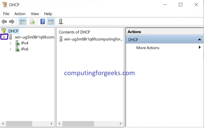 Install and Configure DHCP Server on Windows Server 2019 | ComputingForGeeks