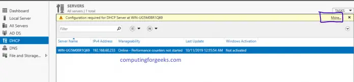 Install and Configure DHCP Server on Windows Server 2019 ...