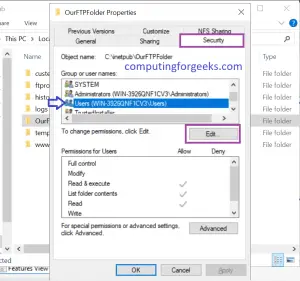 How To add FTP Site on Windows Server 2019 | ComputingForGeeks