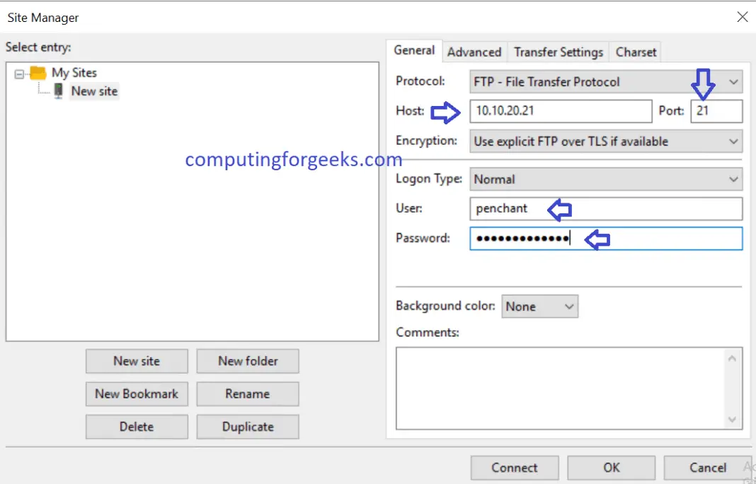 How To add FTP Site on Windows Server 2019 | ComputingForGeeks