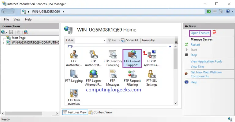 Install and Configure FTP Server on Windows Server 2019 | ComputingForGeeks