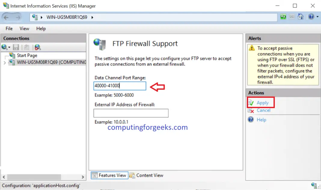 Install And Configure Ftp Server On Windows Server 2019 Computingforgeeks 0341
