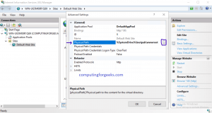How To Configure Default Site in IIS Server 2019 | ComputingForGeeks ...