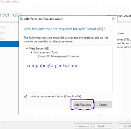 Configure IIS Web Server on Windows Server 2019 | ComputingForGeeks