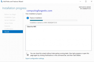 Configure NFS Client on Windows Server 2019 | ComputingForGeeks