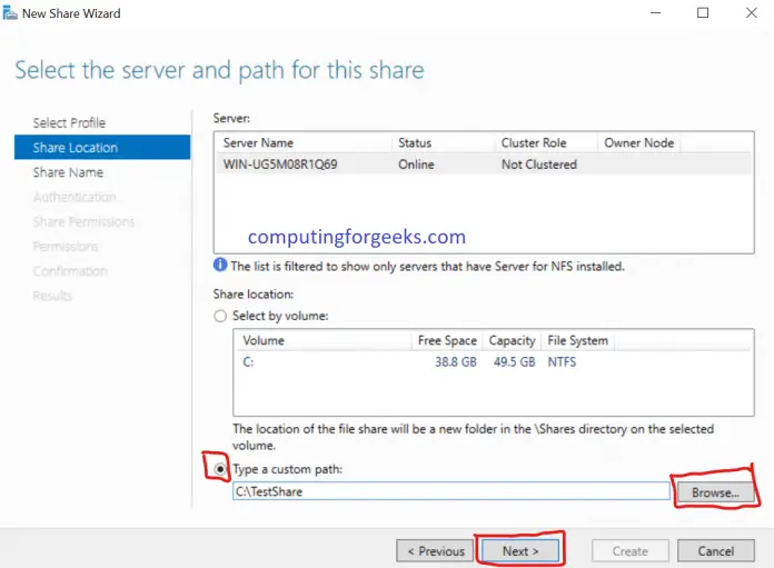 How To Configure Nfs Server On Windows Server 2019 Computingforgeeks 9747