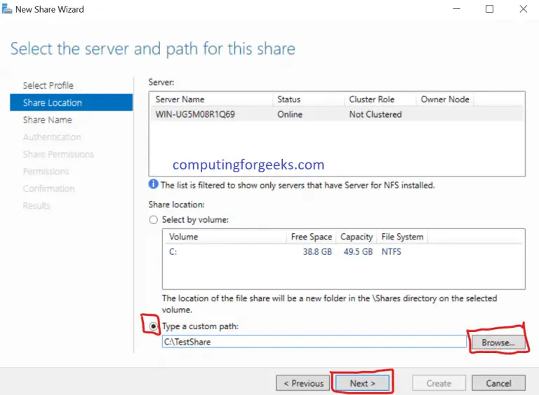 How To Configure Nfs Server On Windows Server 2019 Computingforgeeks 7784