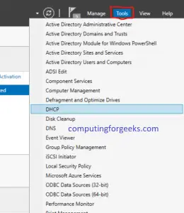 Install and Configure DHCP Server on Windows Server 2019 | ComputingForGeeks