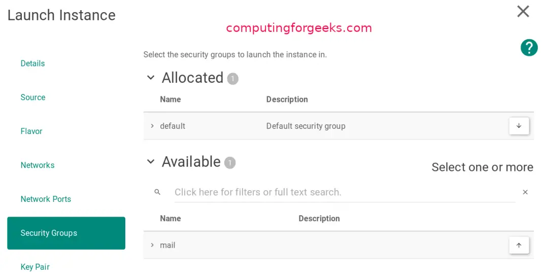 Creating CentOS 8 Stream Image Template on OpenStack | ComputingForGeeks