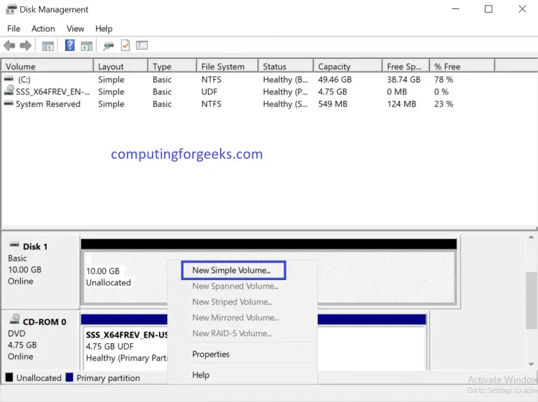 Configure iSCSI Initiator on Windows Server 2019 | ComputingForGeeks