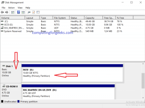 Configure iSCSI Initiator on Windows Server 2019 | ComputingForGeeks