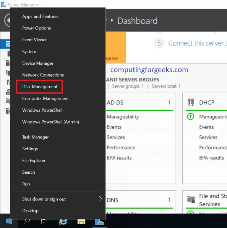 Configure iSCSI Initiator on Windows Server 2019 | ComputingForGeeks