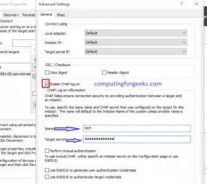 Configure iSCSI Initiator on Windows Server 2019 | ComputingForGeeks