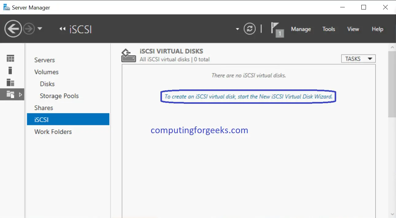 Install and Configure iSCSI Target on Windows Server 2019 ...