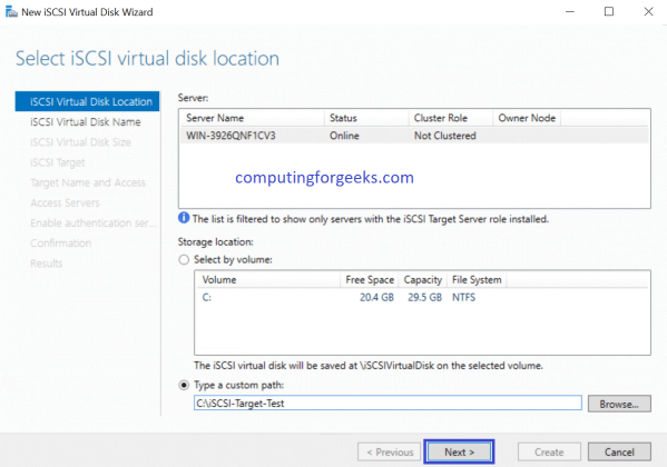 Install and Configure iSCSI Target on Windows [Guide]