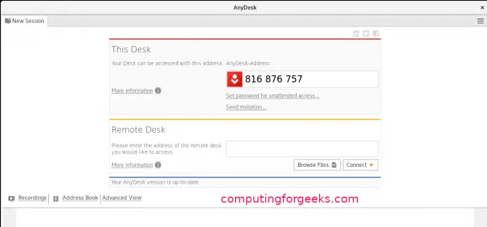How To Install AnyDesk on Debian 12/11/10 | ComputingForGeeks