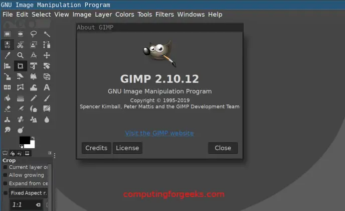 Install GIMP Image Editor on CentOS 8 / RHEL 8 | ComputingForGeeks