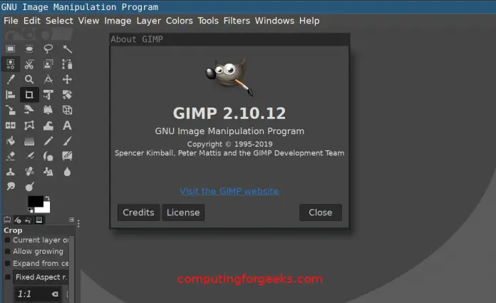 Install GIMP Image Editor on CentOS 8 / RHEL 8 | ComputingForGeeks