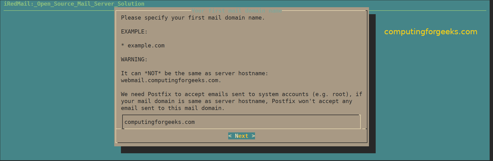 Setup iRedMail Mail Server on Debian 11/Debian 10 | ComputingForGeeks