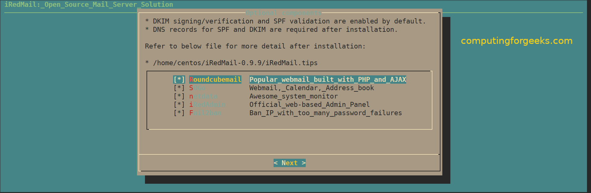 Setup Iredmail Mail Server On Debian 11debian 10 Computingforgeeks