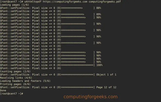 Install Wkhtmltopdf And Wkhtmltoimage On Ubuntu Debian Computingforgeeks
