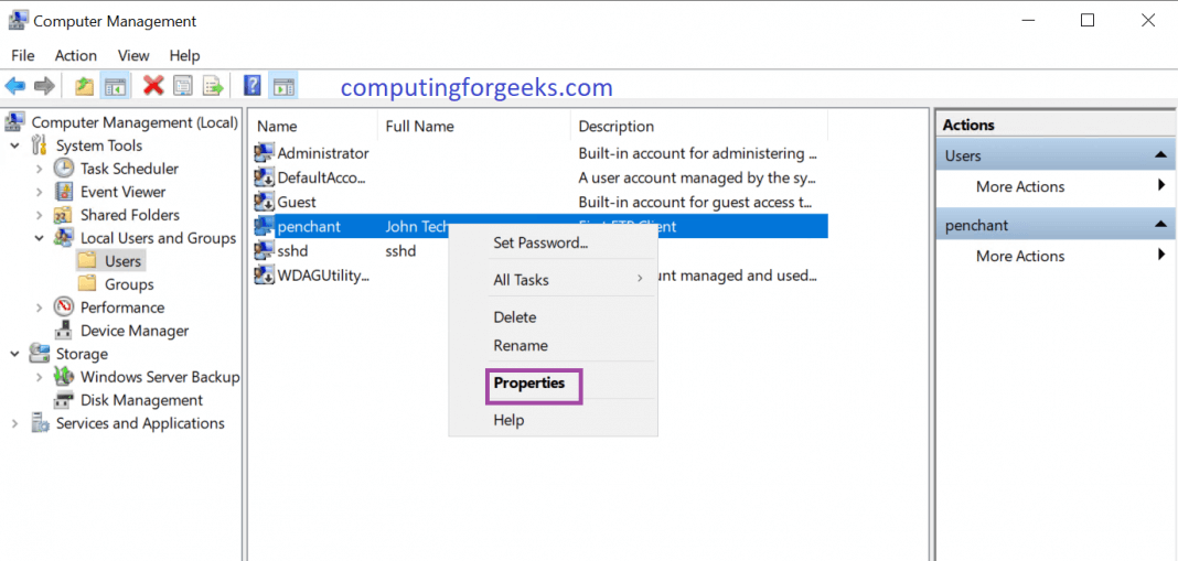 Adding a Local User Account to Windows Server 2019 [Guide]