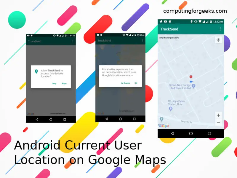Android Current Location Google Map 