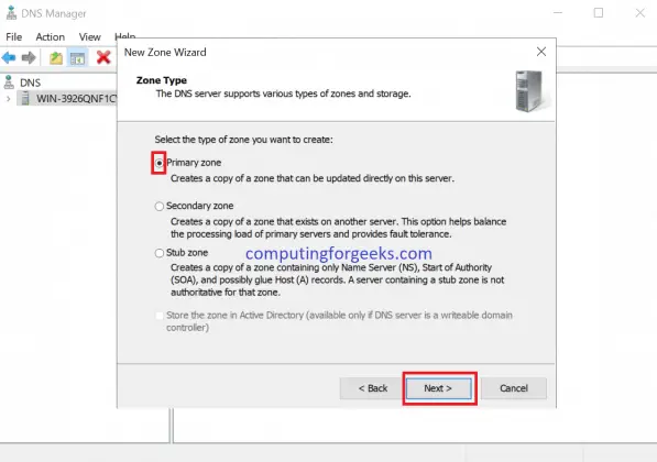 How To add DNS Reverse Lookup Zone in Windows Server 2019 ...