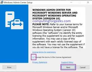 Install and Configure Windows Admin Center on Windows Server 2019 ...