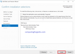 Install and Configure DNS Server on Windows Server 2019 | ComputingForGeeks