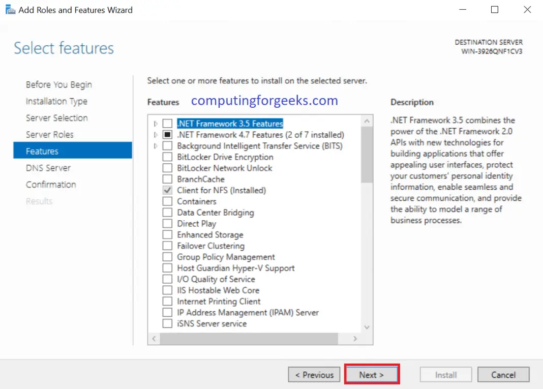 Install And Configure Dns Server On Windows Server 2019 Computingforgeeks