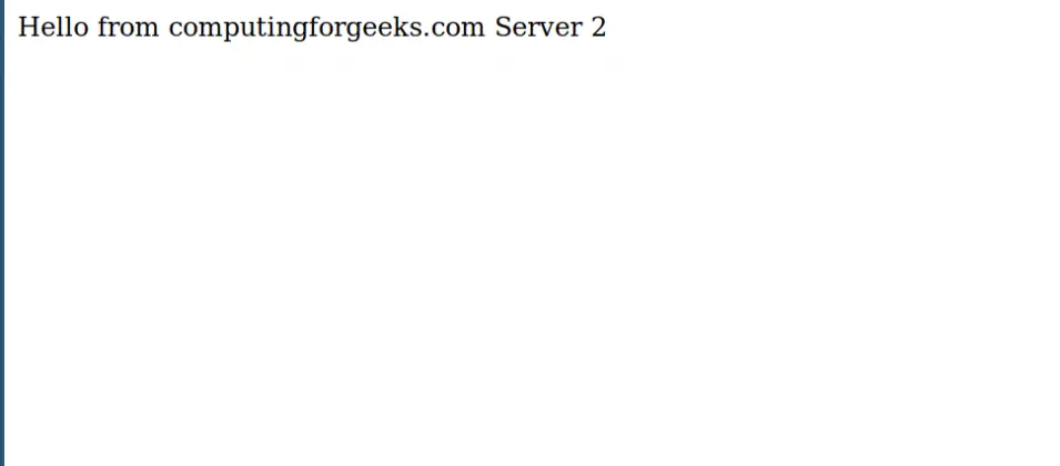 Setup Lvs Linux Virtual Server Load Balancer On Centos 8 Rhel 8 Computingforgeeks