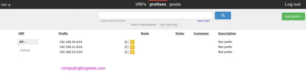 Install Neat IP Address Planner(NIPAP) on Ubuntu/Debian | ComputingForGeeks