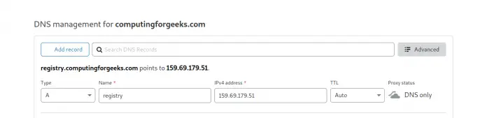 Setup Docker Container Registry With Podman And Lets Encrypt Ssl