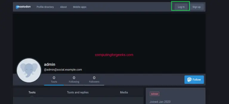 How To Install Mastodon on Ubuntu with Let's Encrypt SSL | ComputingForGeeks