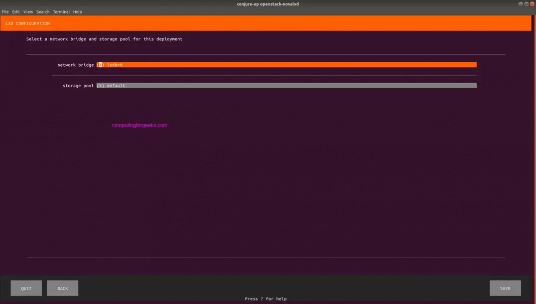 Setup Single Node OpenStack on Ubuntu 18.04 with conjure-up | ComputingForGeeks