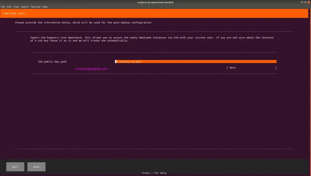 Setup Single Node OpenStack on Ubuntu 18.04 with conjure-up | ComputingForGeeks