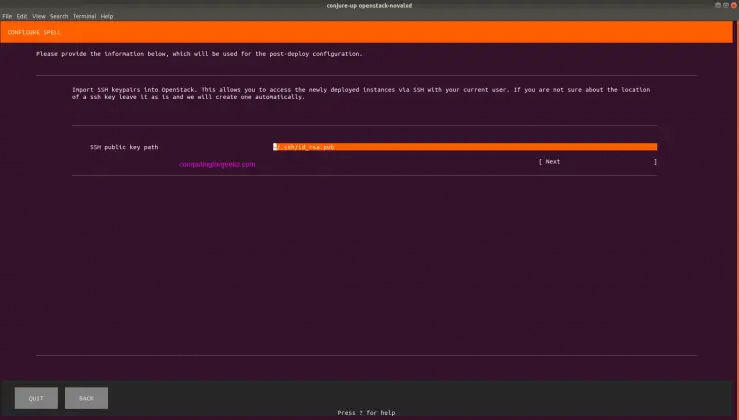 Setup Single Node OpenStack on Ubuntu 18.04 with conjure-up | ComputingForGeeks