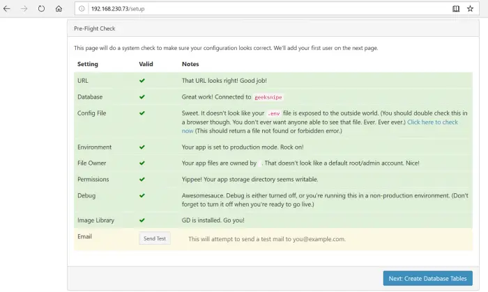 How To Install Snipe It Asset Management On Centos 8 Computingforgeeks