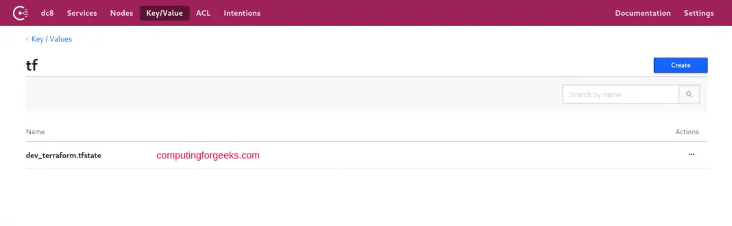 How To Store Terraform State in Consul KV Store | ComputingForGeeks
