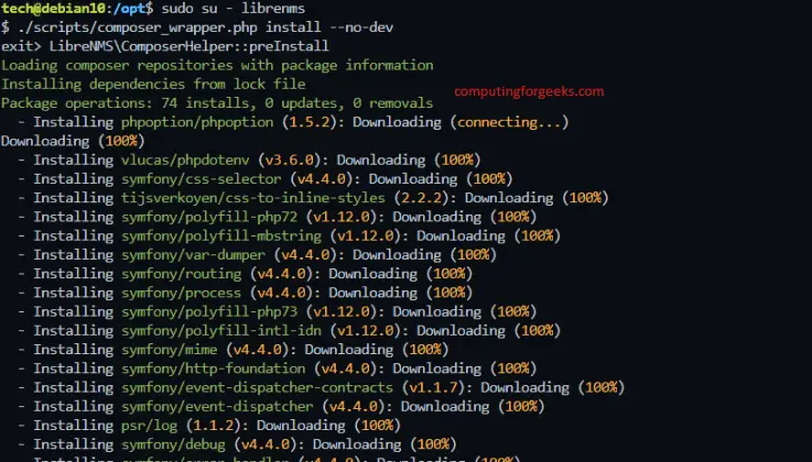 Install and Configure LibreNMS on Debian 12/11/10 | ComputingForGeeks