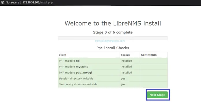 Install And Configure Librenms On Debian 121110 Computingforgeeks