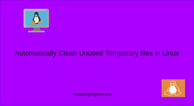 Automatically Clean Unused Temporary files in Linux | ComputingForGeeks