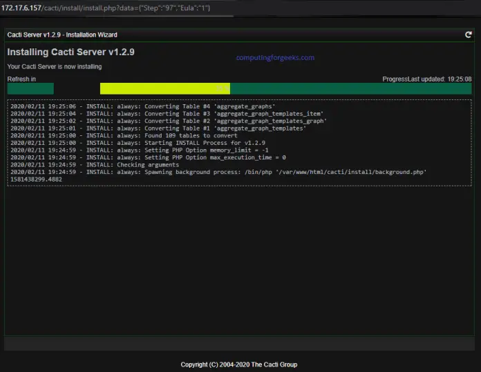 Install Cacti Monitoring Server On Debian 11 Debian 10 Computingforgeeks