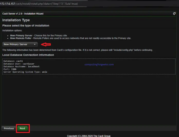 Install Cacti Monitoring Server On Debian 11 Debian 10