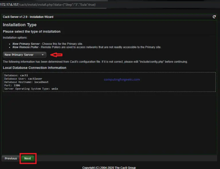Install Cacti Monitoring Server On Debian 11 Debian 10 Computingforgeeks