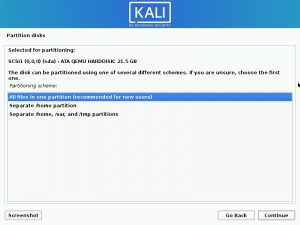 Install Kali Linux 2023.x – Step by Step with Screenshots ...